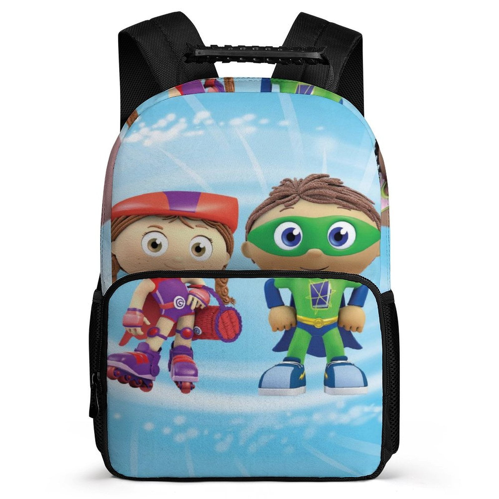 Super Why Backpacks Bookbag Casual Daypack Backpacks for Travel Camping ...