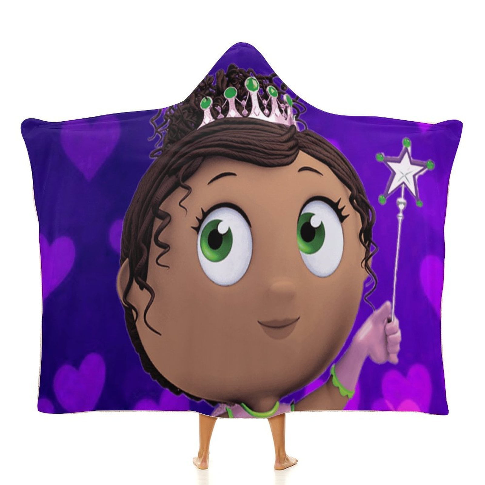 Super Why Cloak Hooded Blanket Soft Wearable Blanket Hoodie Throw Cape ...