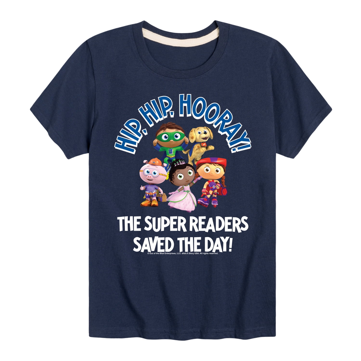 Super Why - Hip Hip Hooray - Toddler And Youth Short Sleeve Tee ...