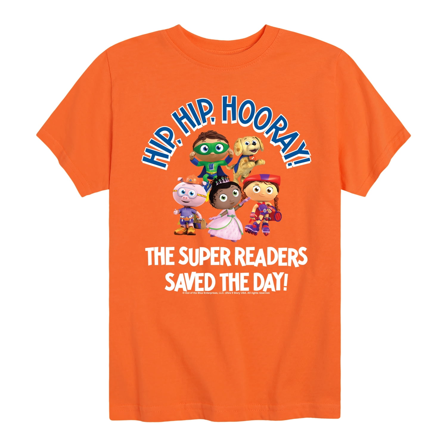 Super Why - Hip Hip Hooray - Toddler And Youth Short Sleeve Tee ...