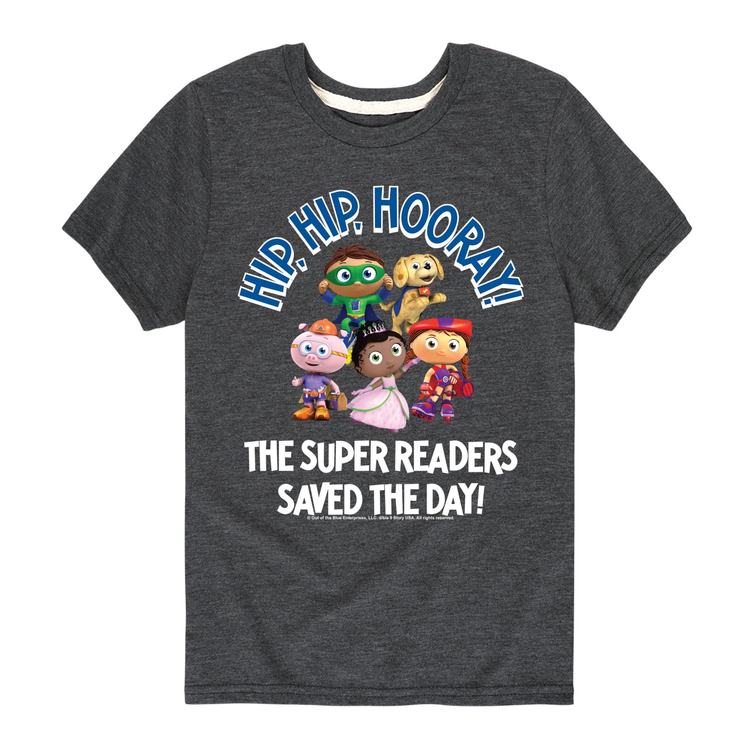 Super Why - Hip Hip Hooray - Toddler And Youth Short Sleeve Tee ...