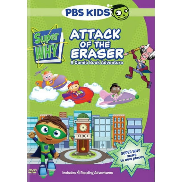 Super Why? PBS Kids: Super Why: Attack of the Eraser, a Comic Book ...