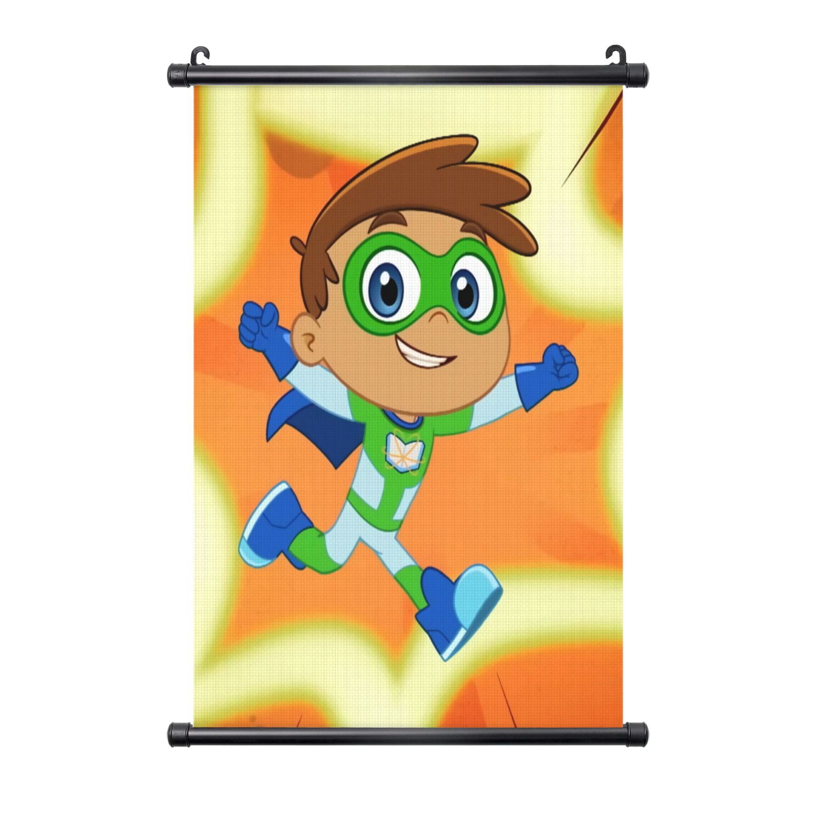 Super Why Poster Aesthetic Canvas PVC Shaft Wall Art Hanging Hanger ...