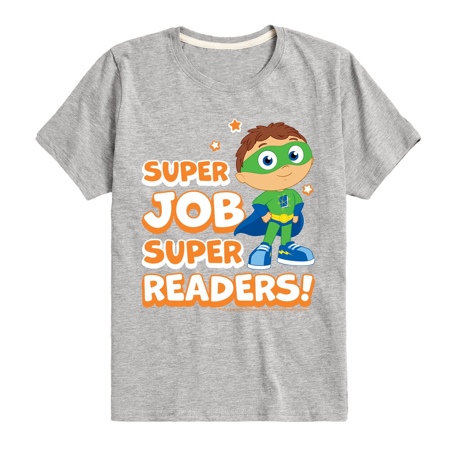 Super Why - Super Job Super Readers - Toddler And Youth Short Sleeve ...