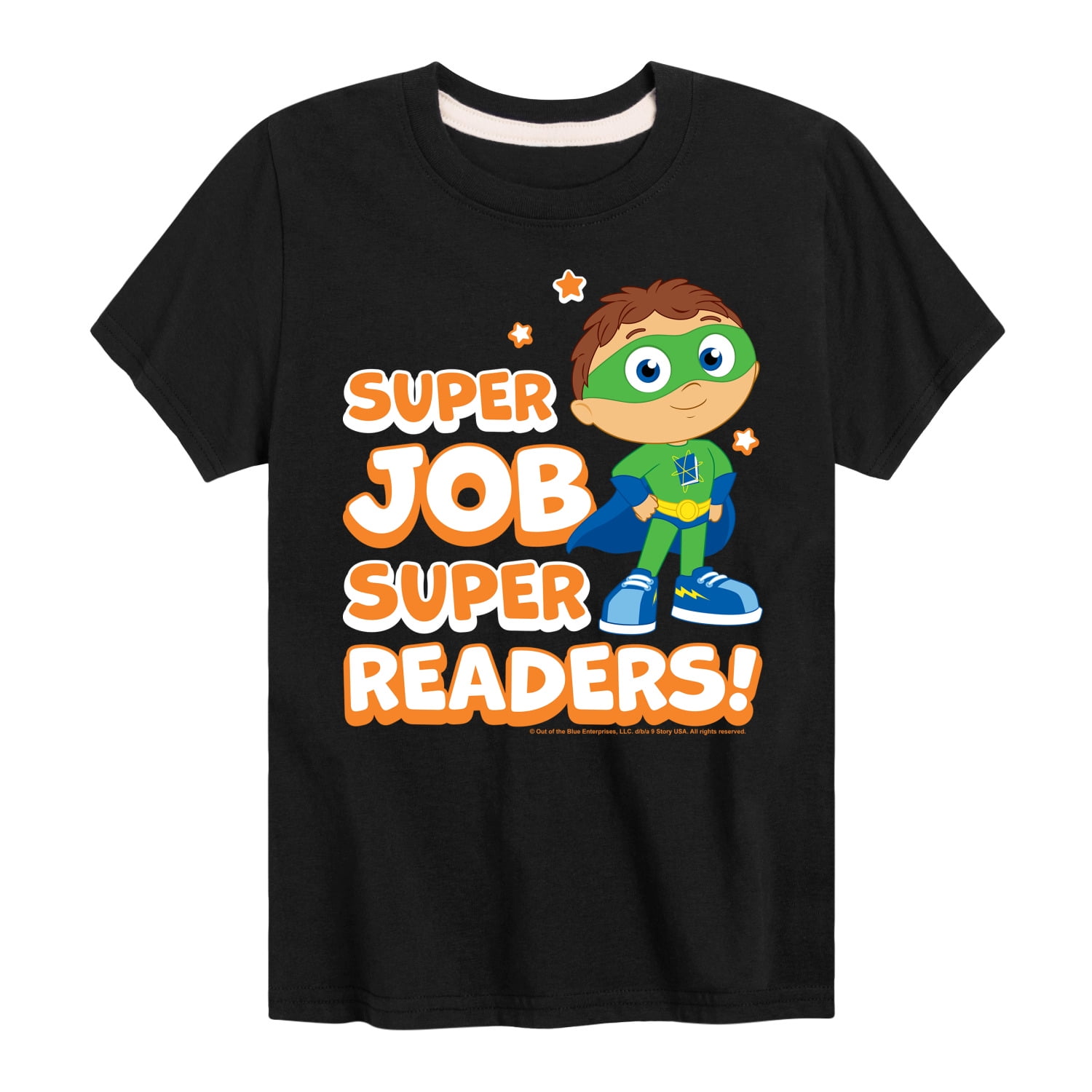 Super Why - Super Job Super Readers - Toddler And Youth Short Sleeve ...