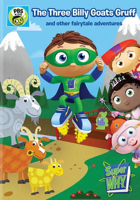 Super Why: Three Billy Goats Gruff & Other Fairy Tale Adventures (DVD ...