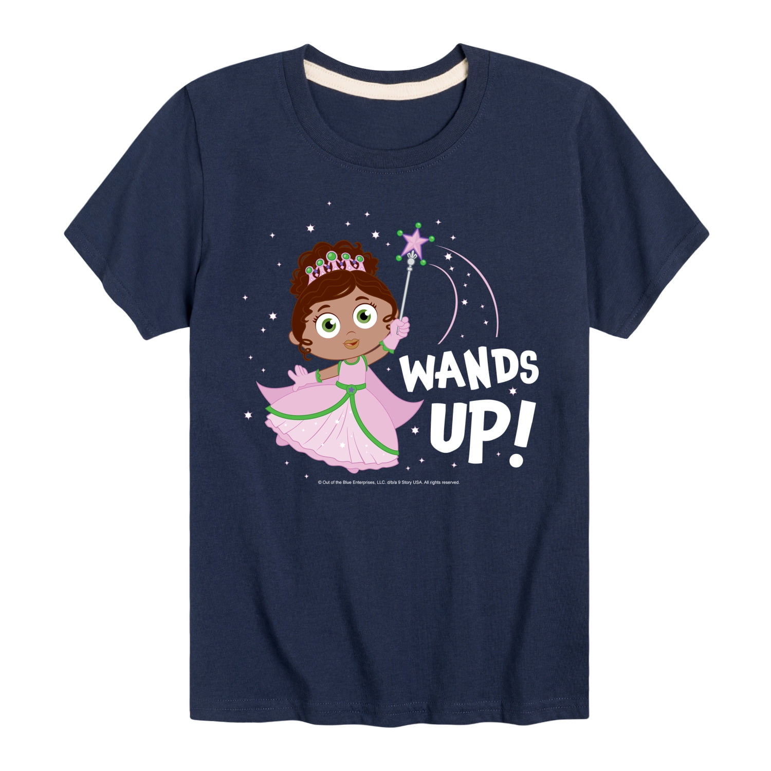 Super Why - Wands Up Princess Pea - Toddler And Youth Short Sleeve Tee ...