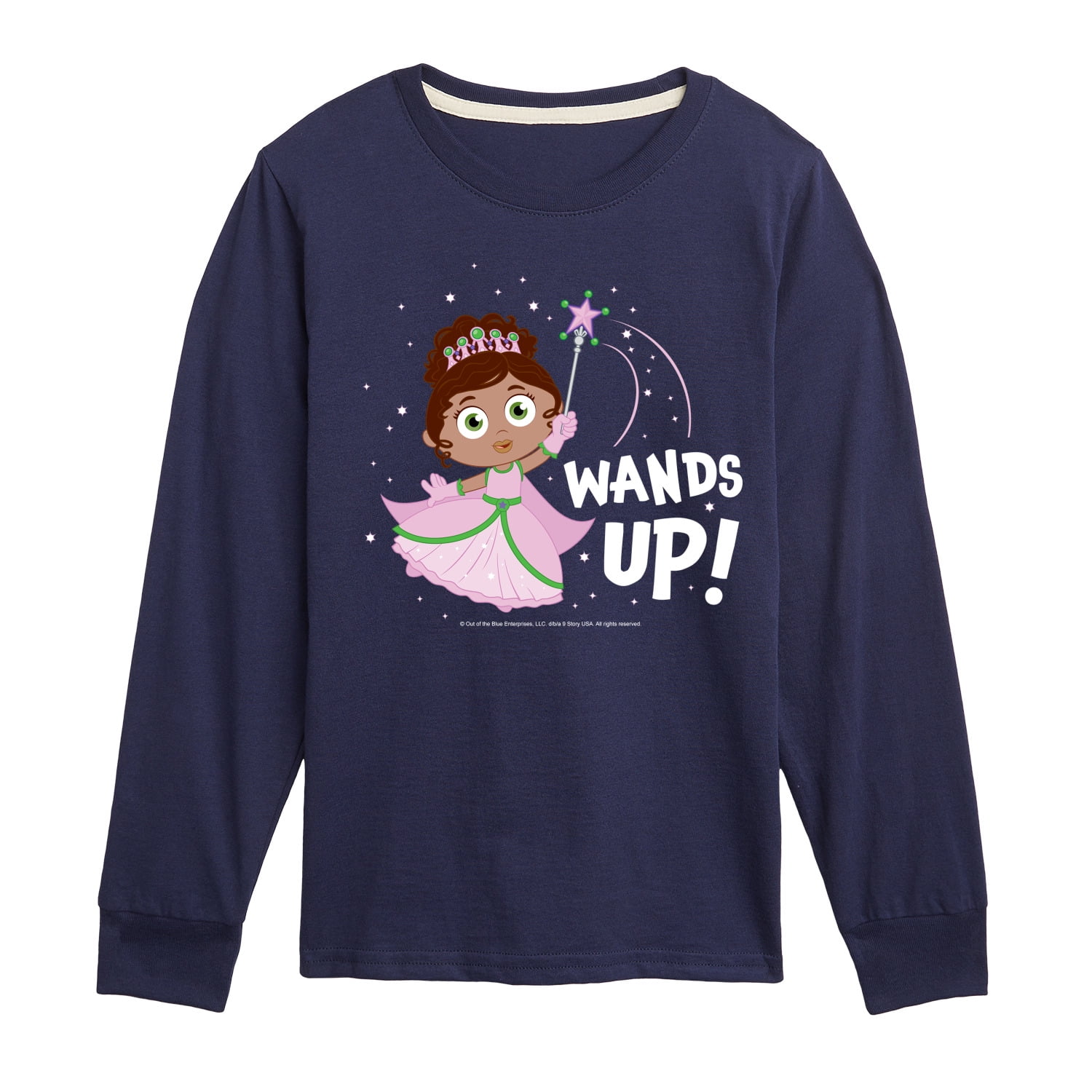 Super Why - Wands Up - Youth Long Sleeve T-Shirt - Walmart.com