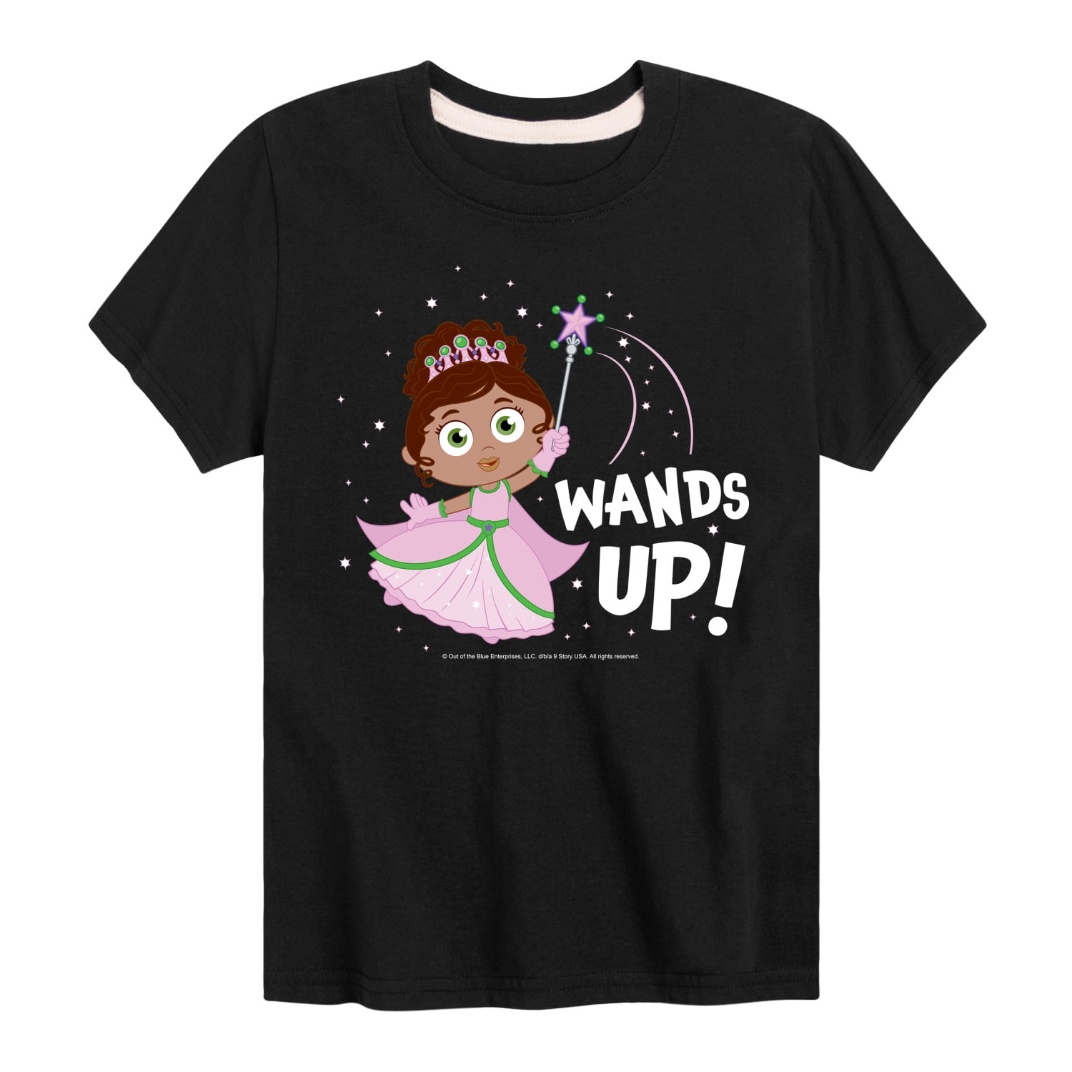 Super Why - Wands Up Princess Pea - Toddler And Youth Short Sleeve Tee ...