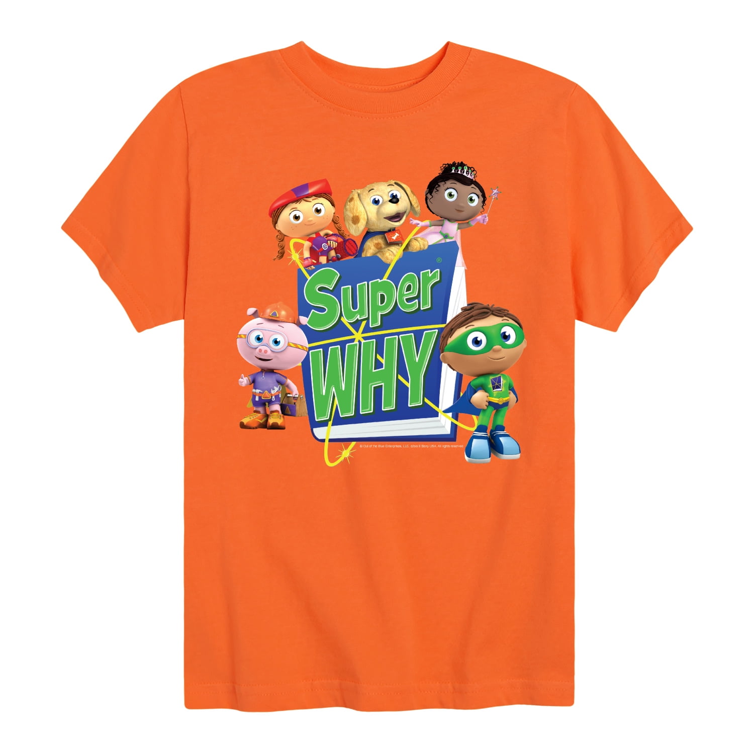 Super Why - Whyatt And Friends - Toddler And Youth Short Sleeve Tee ...