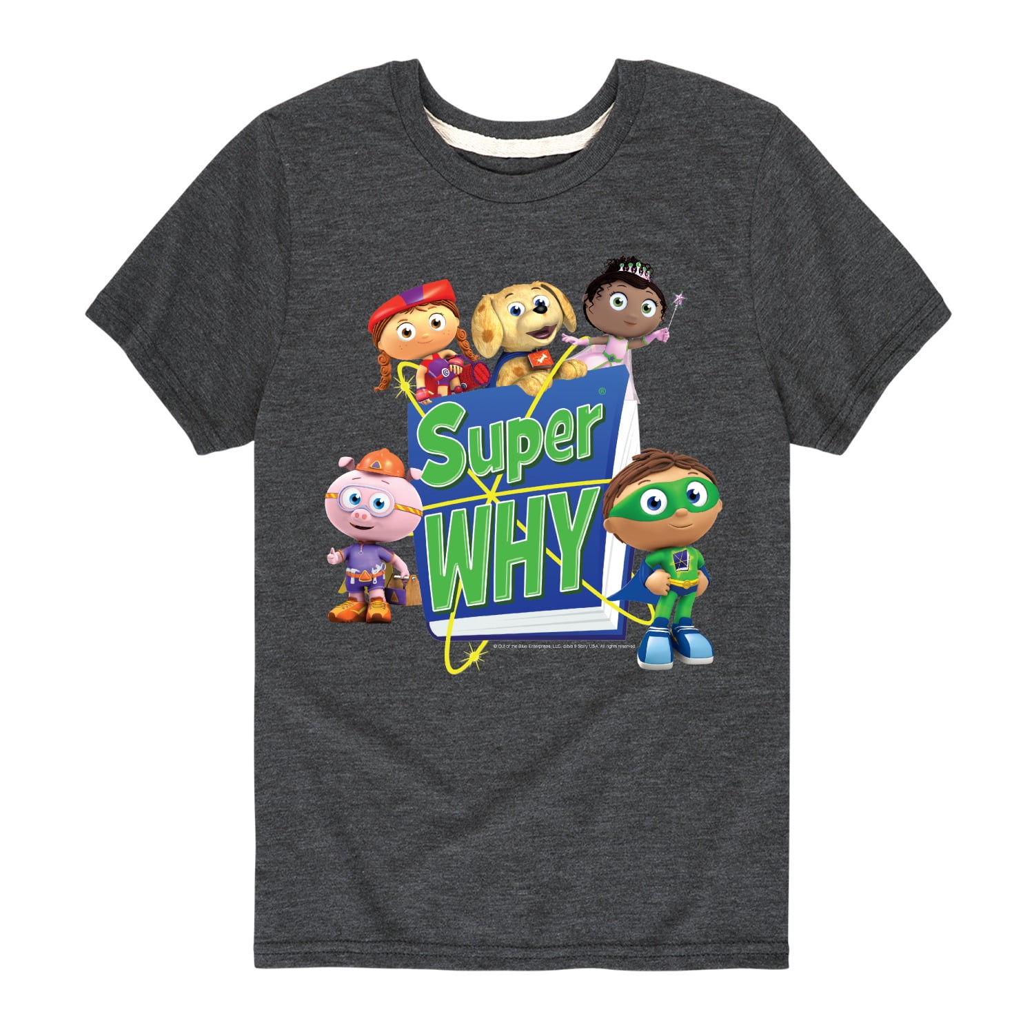 Super Why - Whyatt And Friends - Toddler And Youth Short Sleeve Tee ...