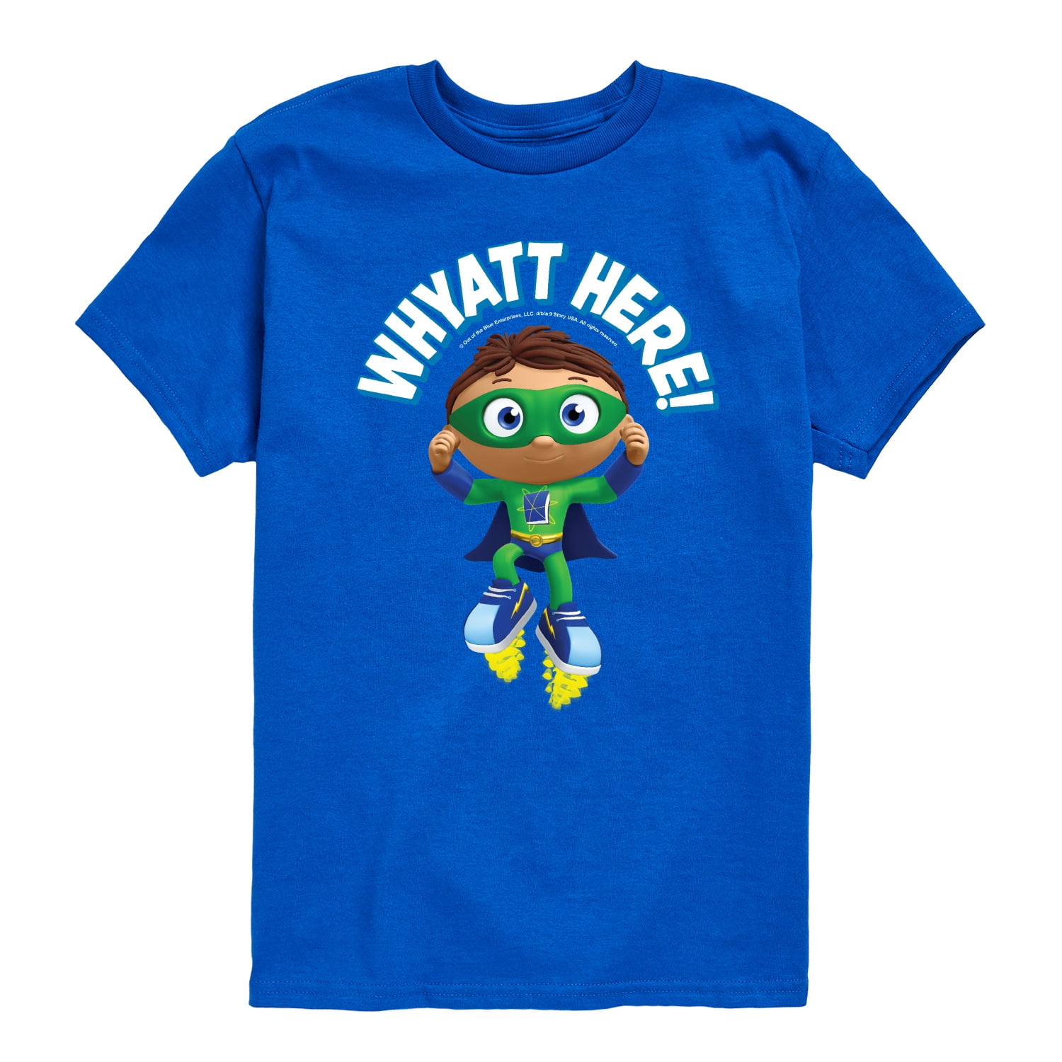 Super Why - Whyatt Here - Toddler And Youth Short Sleeve Tee - Walmart.com