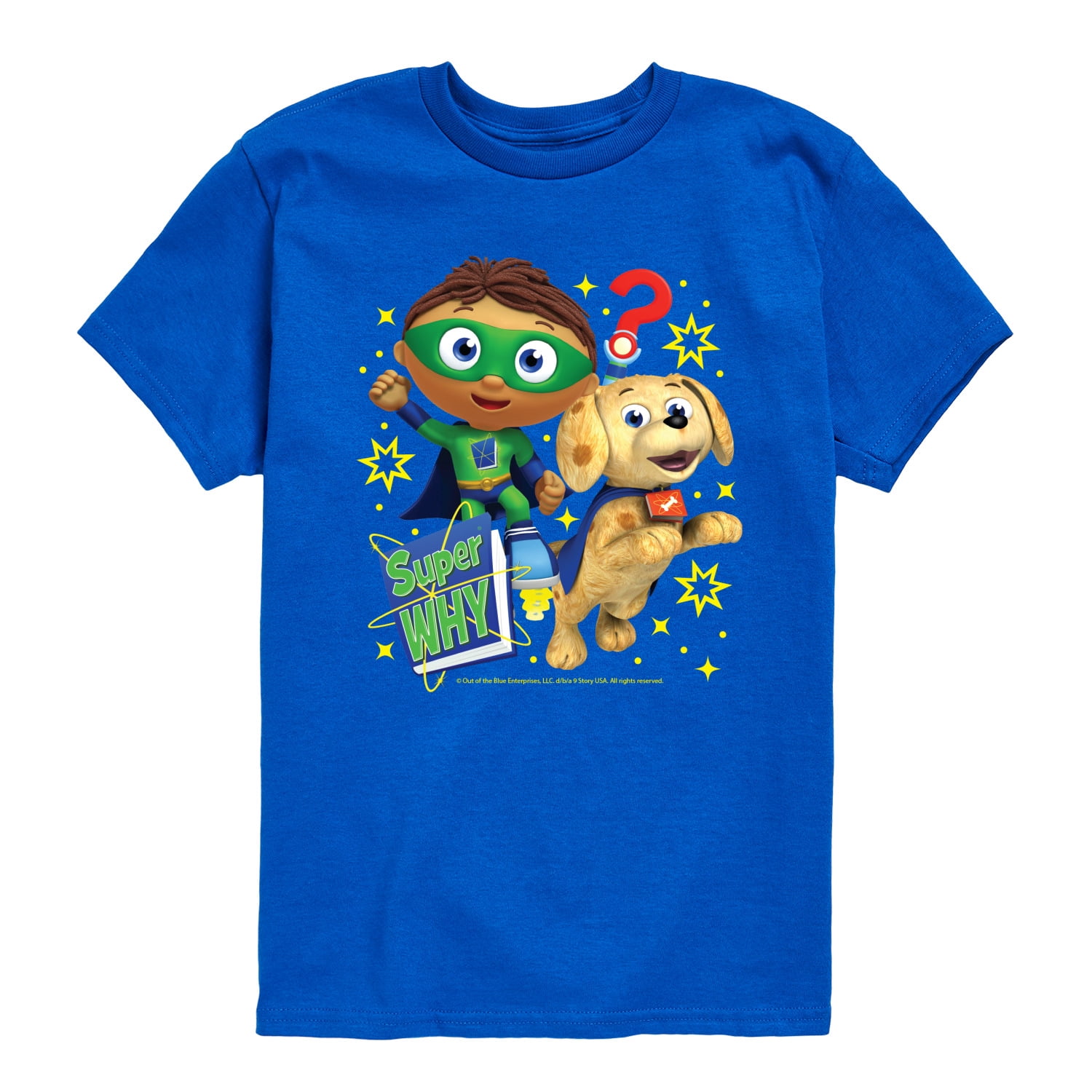 Super Why - Whyatt Puppy - Youth Boys Short Sleeve Graphic T-Shirt ...