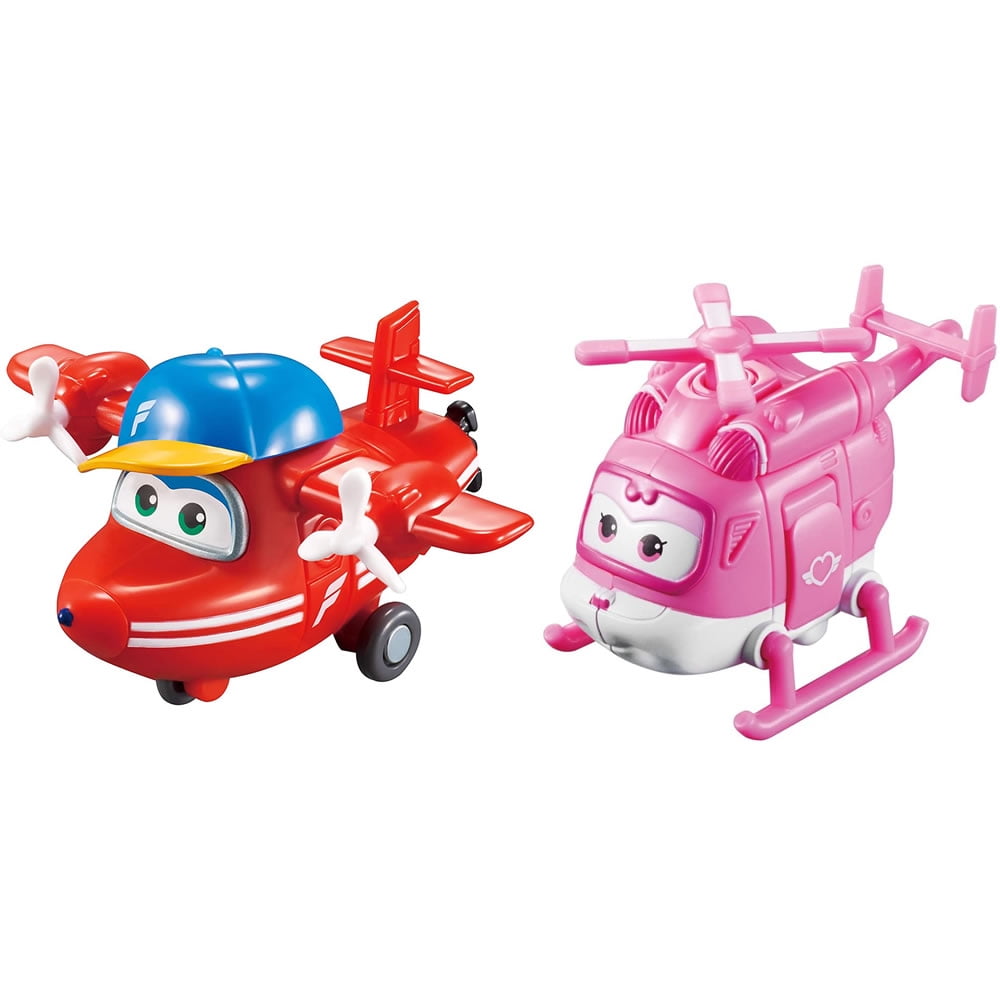 Super Wings Boy's Transforming Airplane Toys, Mini Transform-a-Bots ...