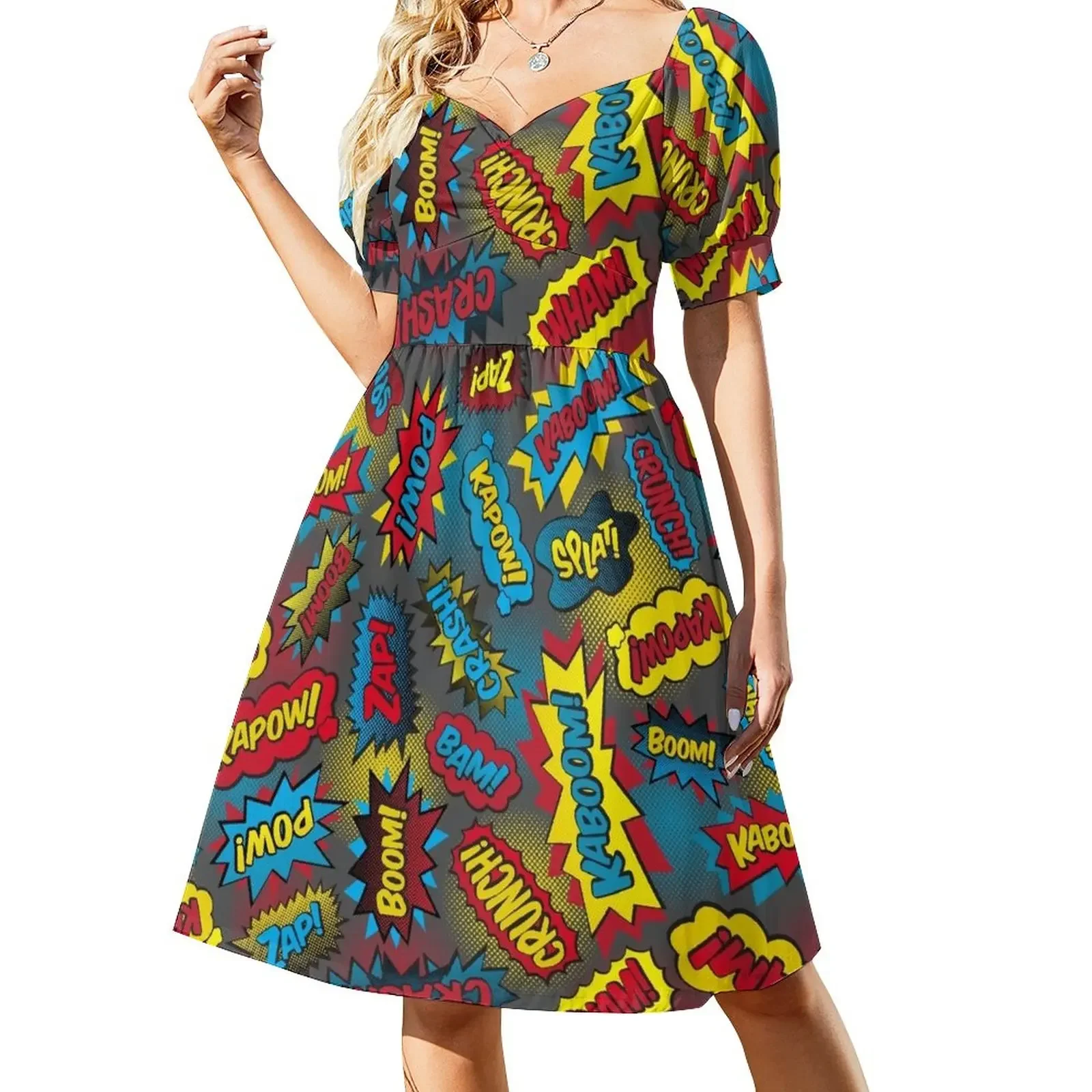 Super Words! Sleeveless luxury woman party dress elegant eving dresses ...