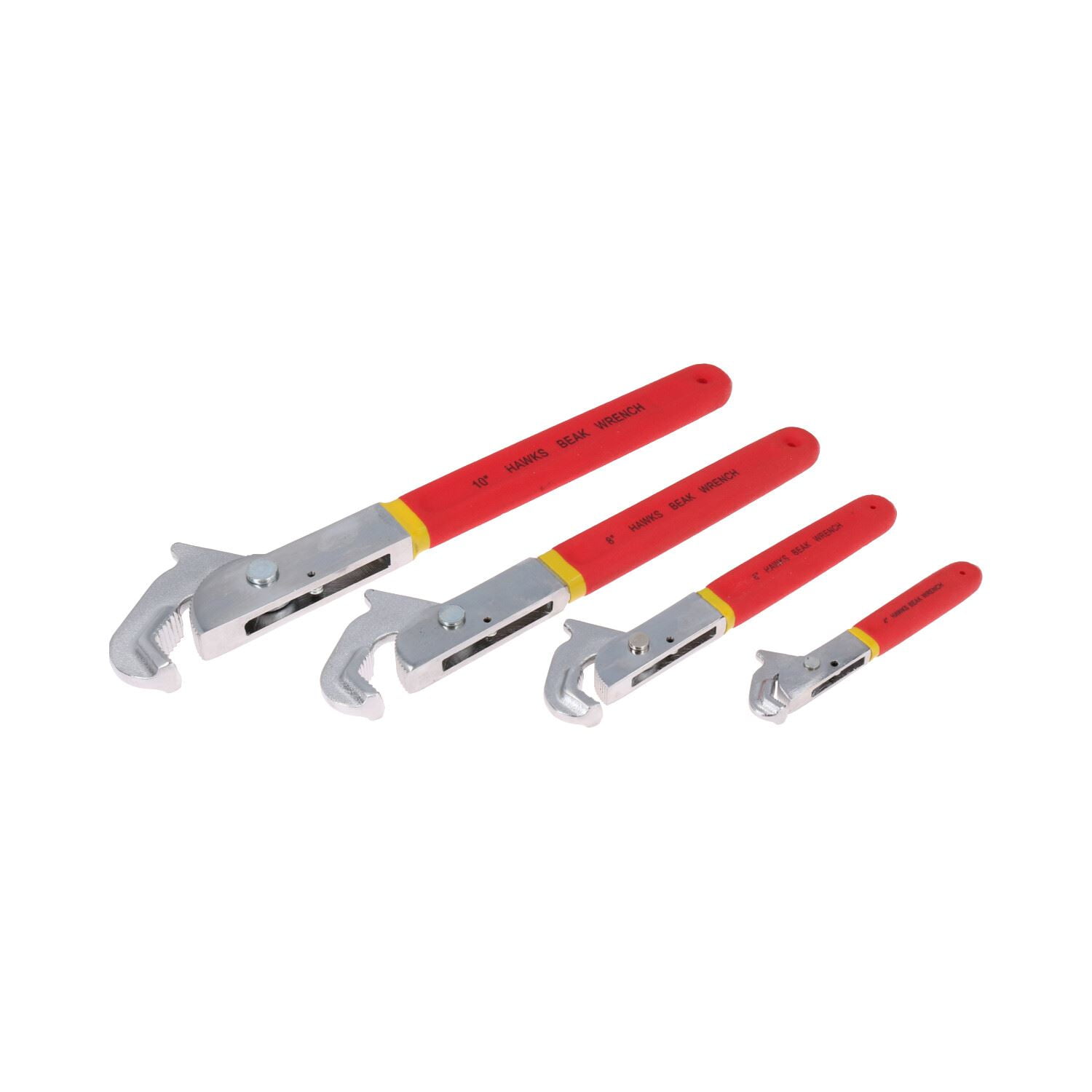 Super Wrench / Adjustable Spanner Set 4" 6" 8" 10" Full Set - Walmart.com