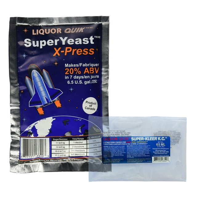 Super Yeast and Super Kleer Combo - Walmart.com