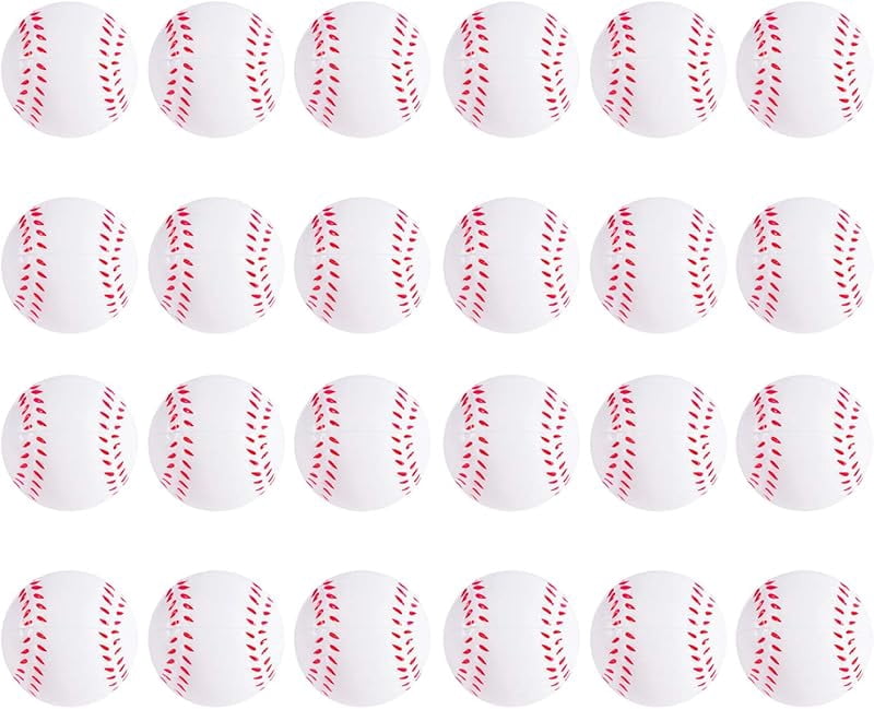 Super Z Outlet Mini Foam Sports Balls 24 Pack for Kids Adults Mini ...