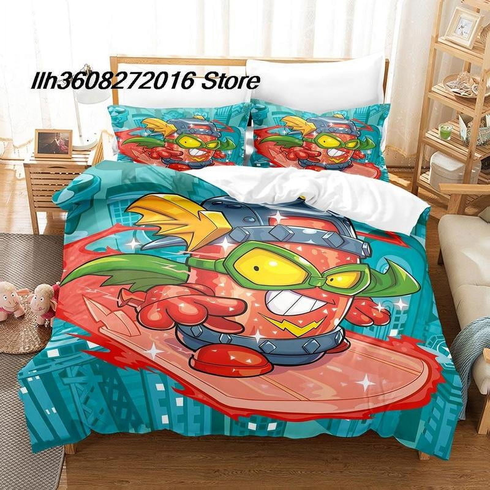 Super Zings Bedding Set Single Twin Full Queen King Size Bed Set Aldult ...