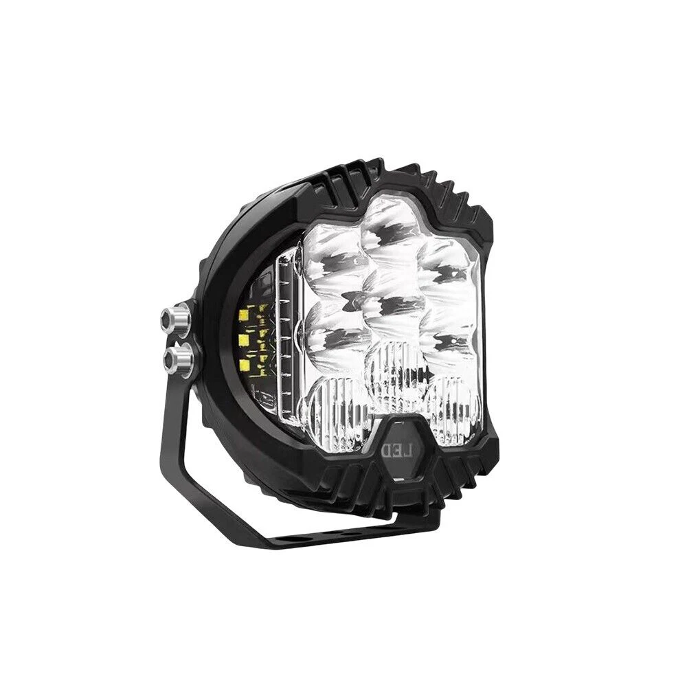 Super bright Car Led Work Light 5inch Strobe Headlight Colorful Offroad ...