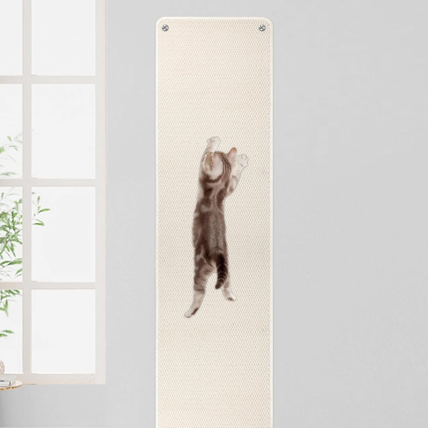 Super high cat scratch wall mat, wall-mounted climbing wall cat scratch ...