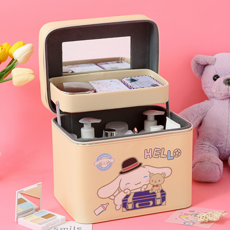 Super hot Hello kitty Makeup Bag KT cat/Kulomi/Cinnamon dog Portable ...