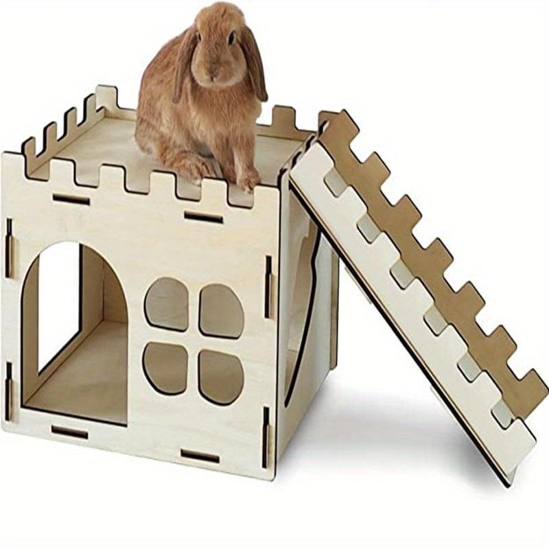 Super-large And Sturdy Rabbit Castle Hiding Place Indoor Rabbit ...