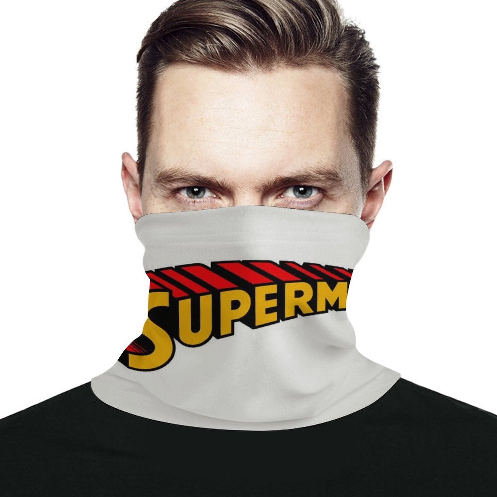 Super-man Neck Gaiter Face Cover for Men Women Anti-static for Outdoor ...