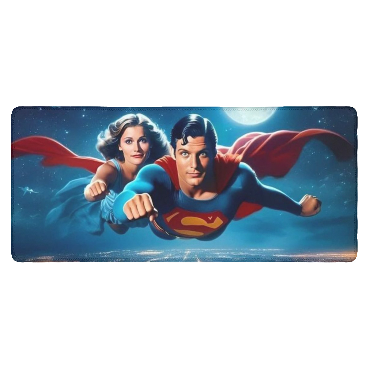 Super man35*16in Genshin Impact Comfortable Mouse Pad Gaming Mouse Mat ...