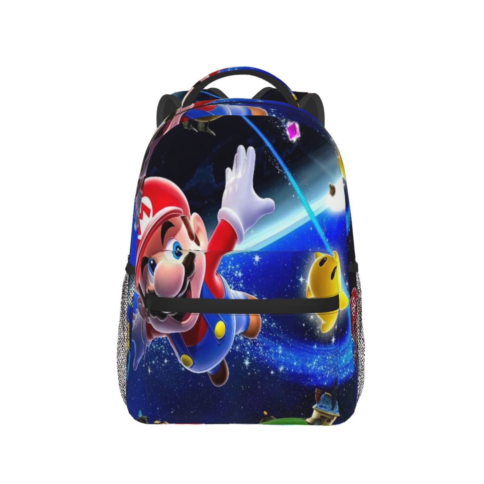 Super mariio Bros Poster Travel Backpack,Carry On Backpack Personal ...