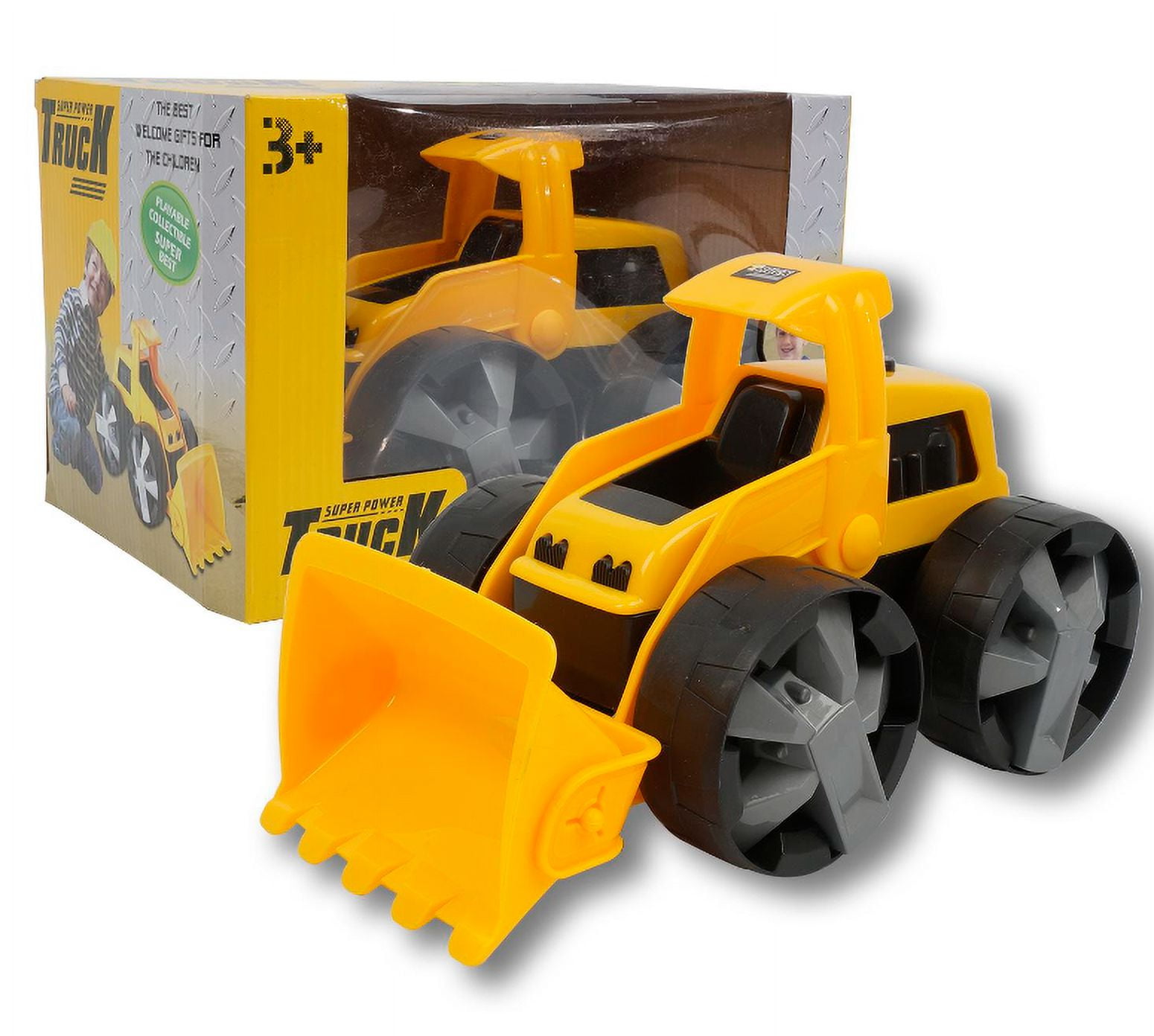 Super Power Wheel Roller Truck for Kids - The Ultimate Construction Toy ...