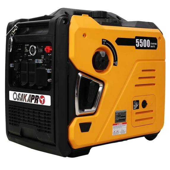 Super quiet Inverter Generator 5.5KW portable generator electric&remote ...