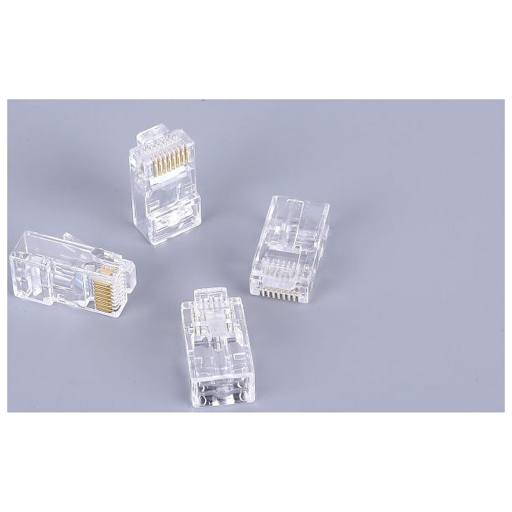 Super six RJ45 through hole 8P8C perforated cat6 unshielded pure copper ...