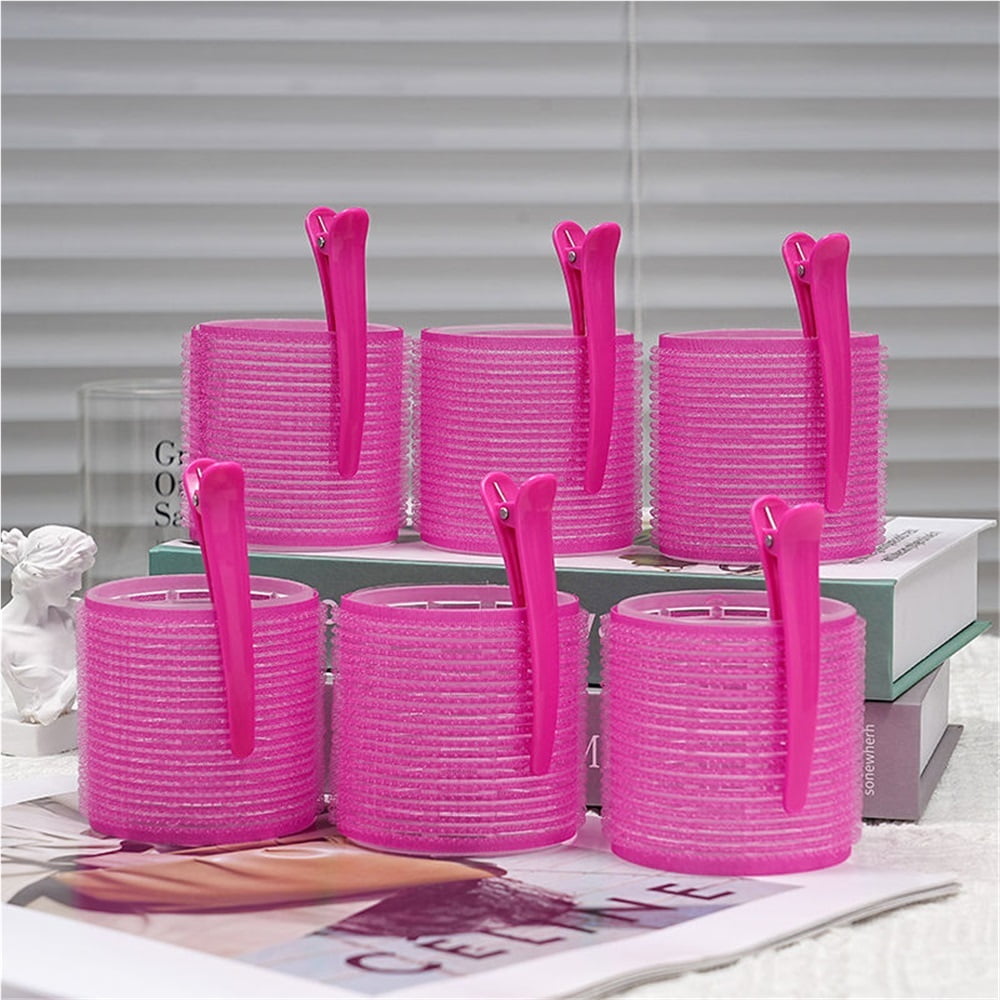 Super sized curling iron set with air bangs, fluffy curls, and a ...