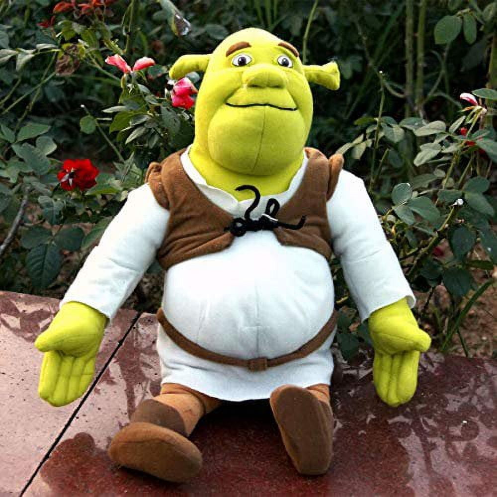 Super soft and comfortable, this monster Shrek plush toy is your ...