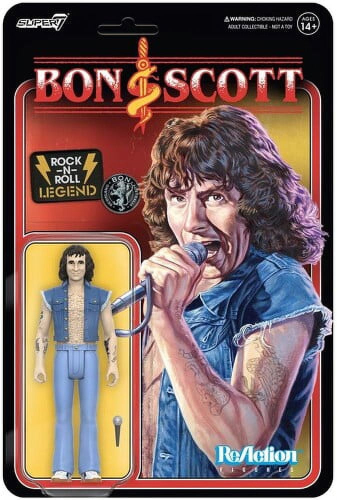 Super7 - Bon Scott - Reaction - Bon Scott, Super7, Gifts - Walmart.com