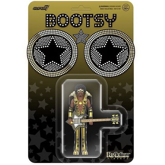 Super7 - Bootsy Collins - ReAction Wv 2 - Bootsy Collins (Black And ...