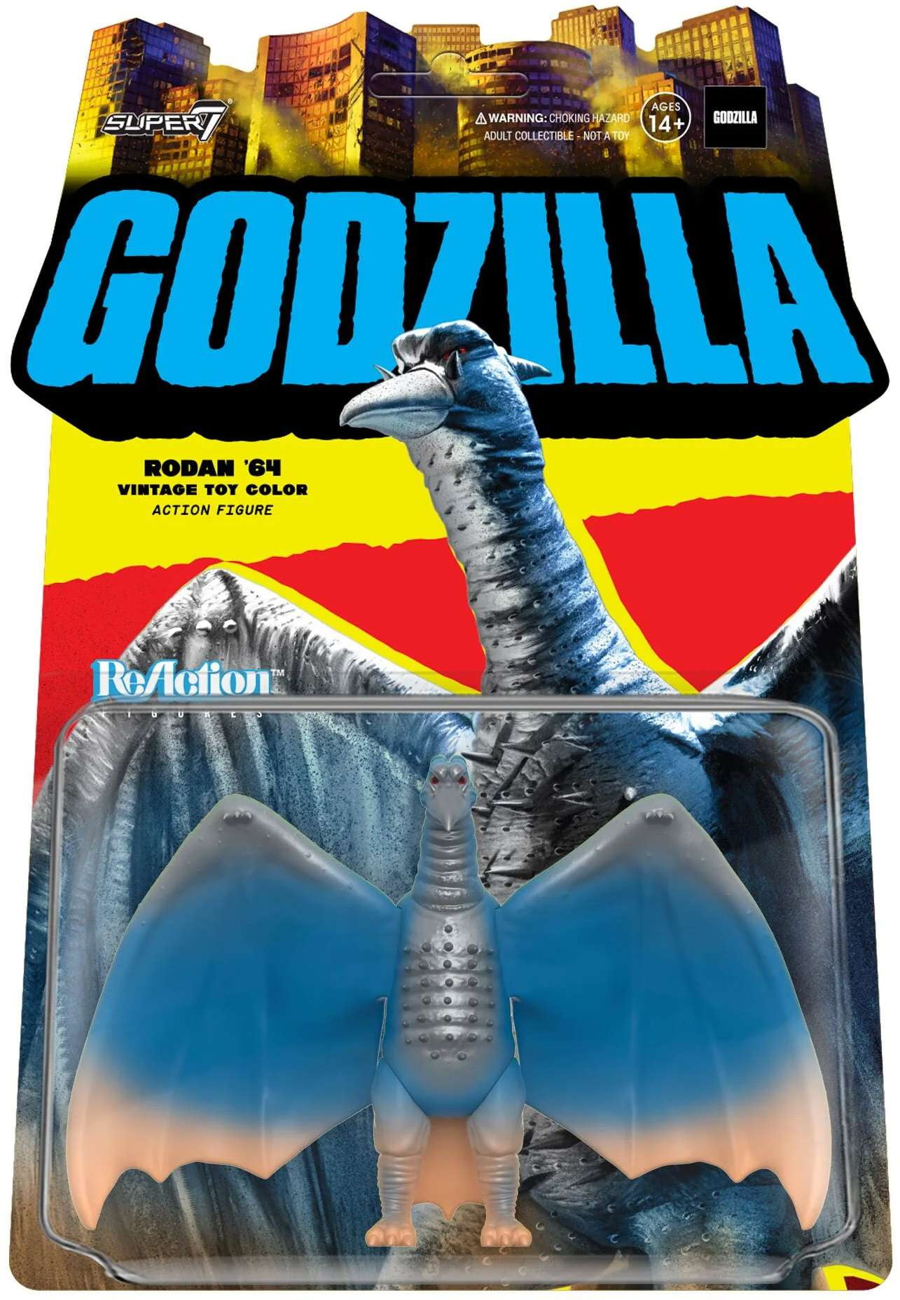 Super7 Collectible Teen Rodan Action Figure, TOHO Godzilla - Walmart.com