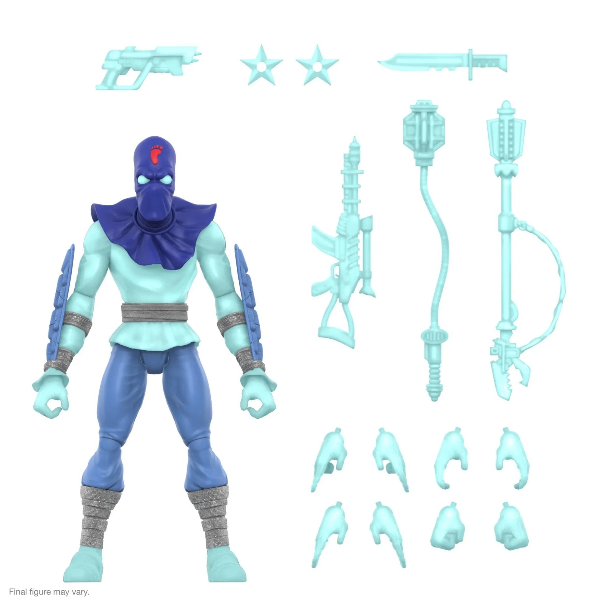 Super7 Exclusive TMNT ULTIMATES! GLOW Foot Soldier - Walmart.com