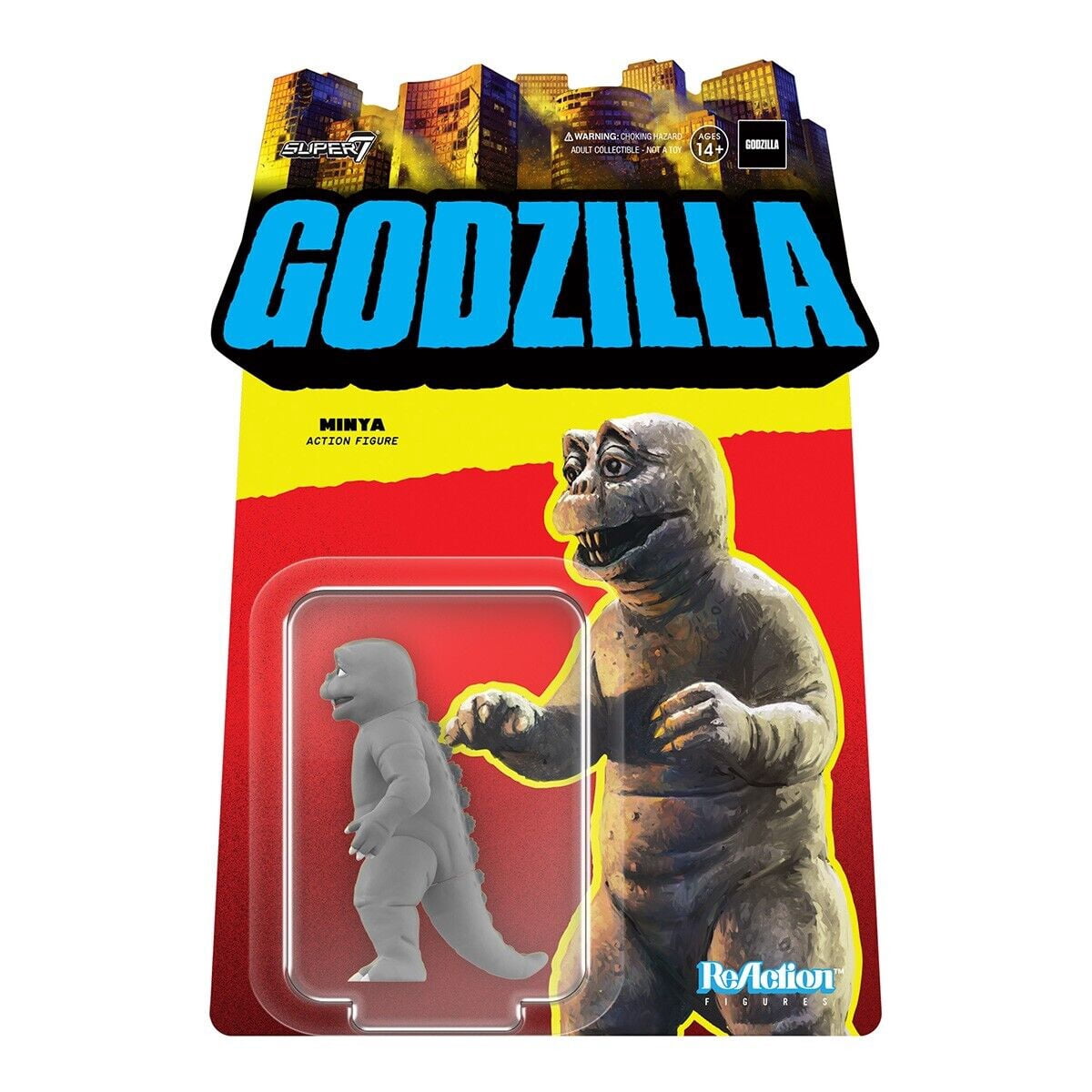Super7 Godzilla Minya Toho ReAction Figure 3.75" - Walmart.com