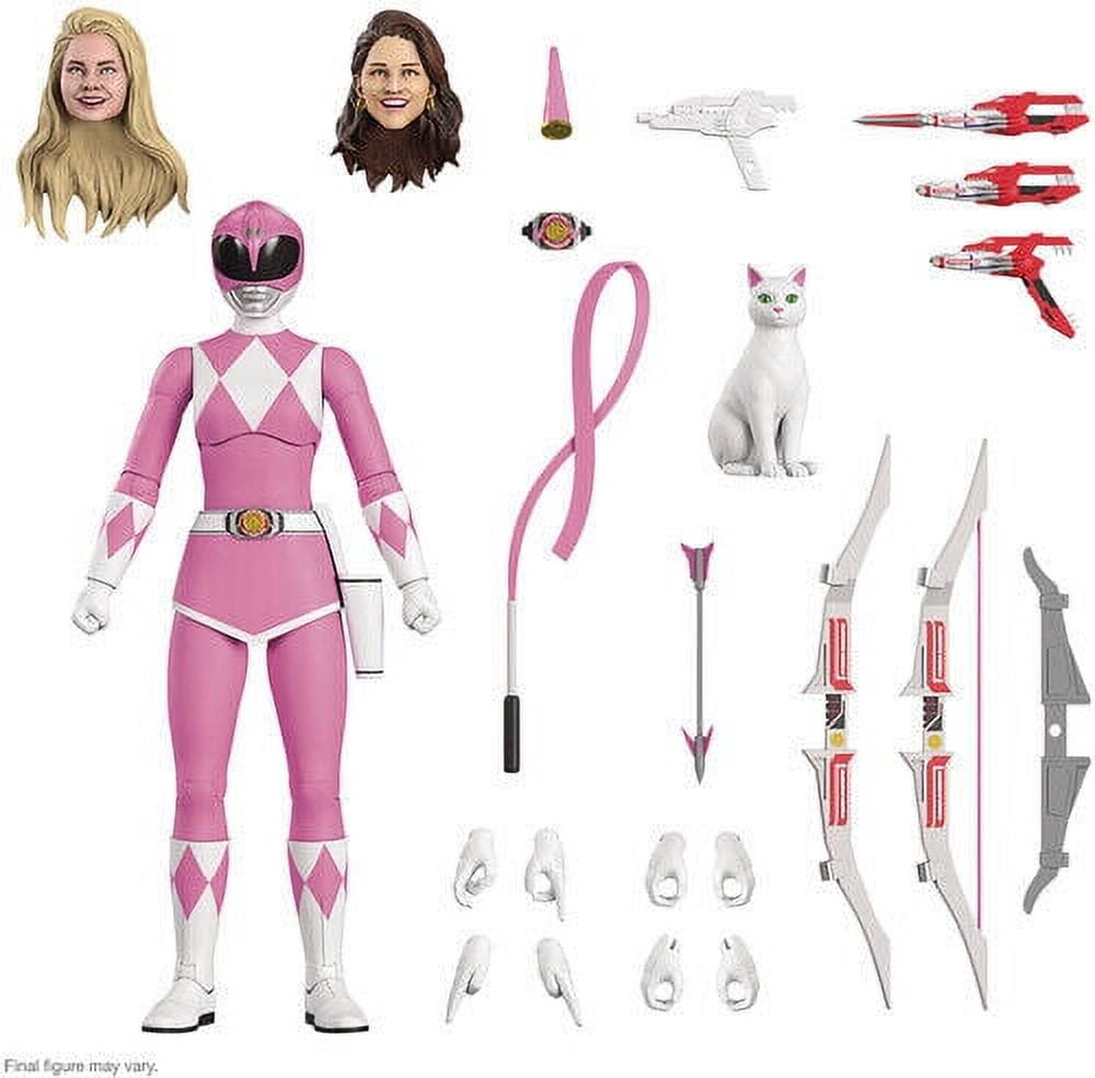 Super7 - Mighty Morphin Power Rangers ULTIMATES! Wave 2 - Pink Ranger ...