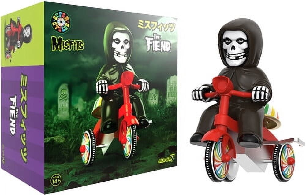 Super7 - Misfits - Super Cycles - Fiend (Black with Red Trike ...