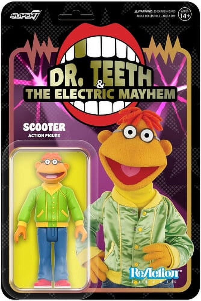 Super7 Scooter Action Figure, Articulated 3.75 Inch Collectable ...