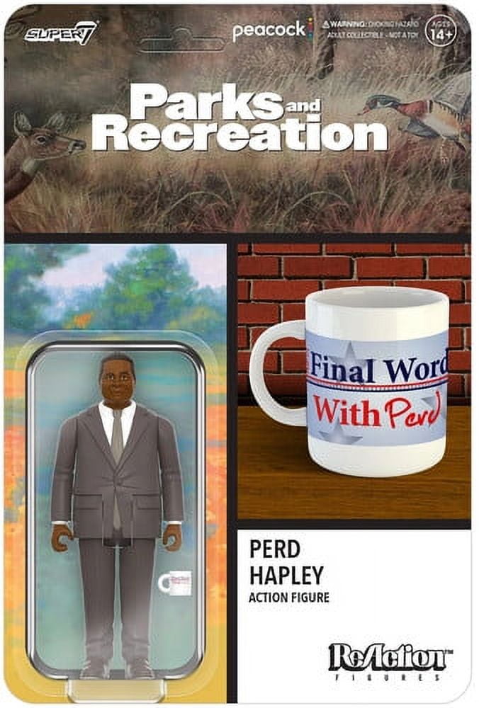 Super7 - Parks And Recreation - ReAction Wv3 - Perd Hapley, Super7 ...