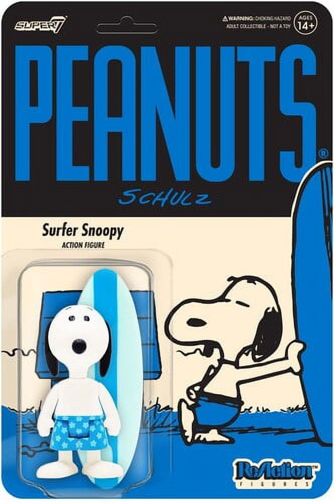 Super7 - Peanuts ReAction Figure Wave 5 - Surfer Snoopy, Super7, Gifts ...