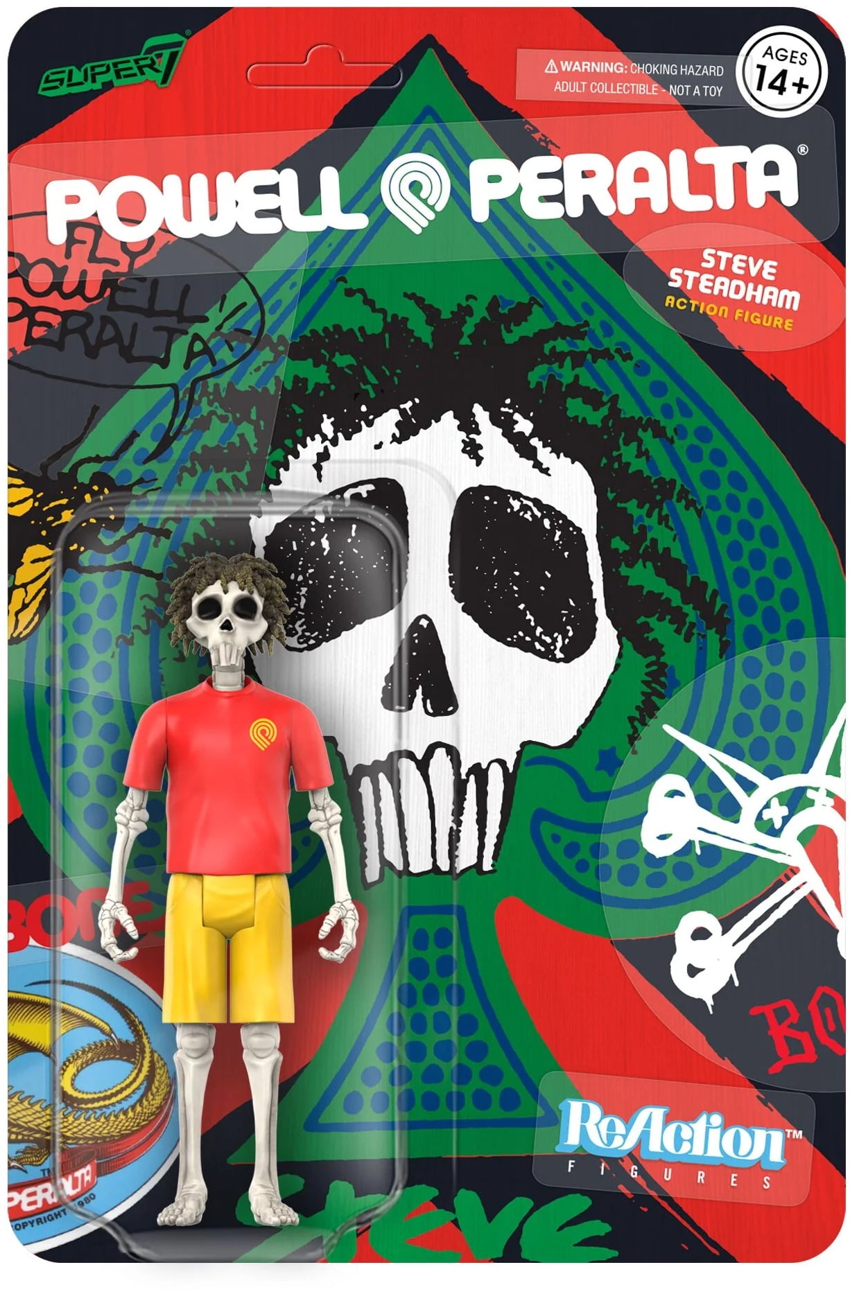 Super7 - Powell-Peralta - Reaction Figure Wv3 - Steve Steadham (Del Mar ...