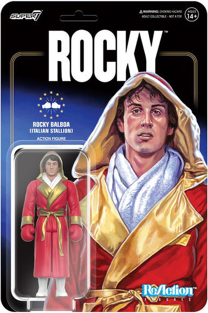 Super7 - Rocky I - ReAction Wv3 - Rocky Balboa (Italian Stallion ...