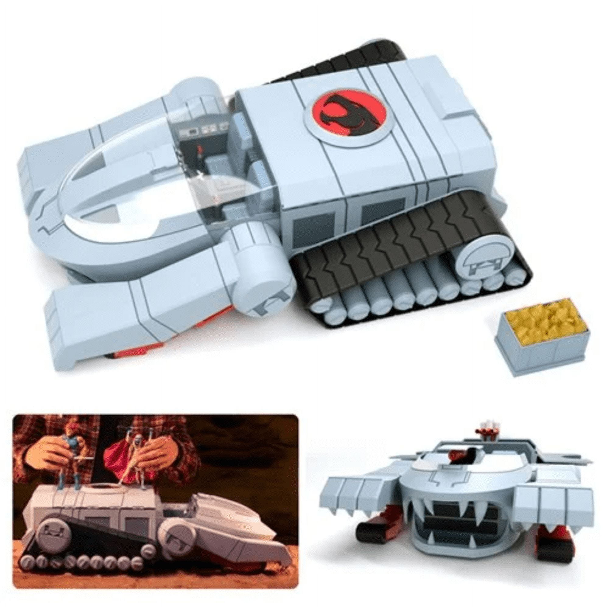 Super7 Ultimates ThunderTank: 27-inch, Seats 6 Action Figures, Glow-in ...