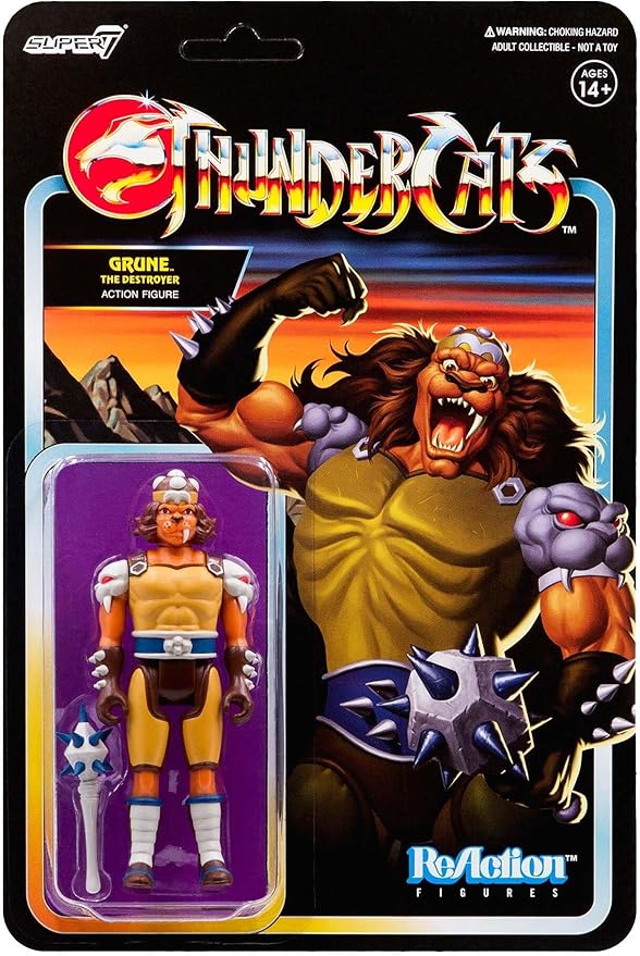 Super7 Thundercats Grune The Destroyer - 3.75" Thundercats Action ...