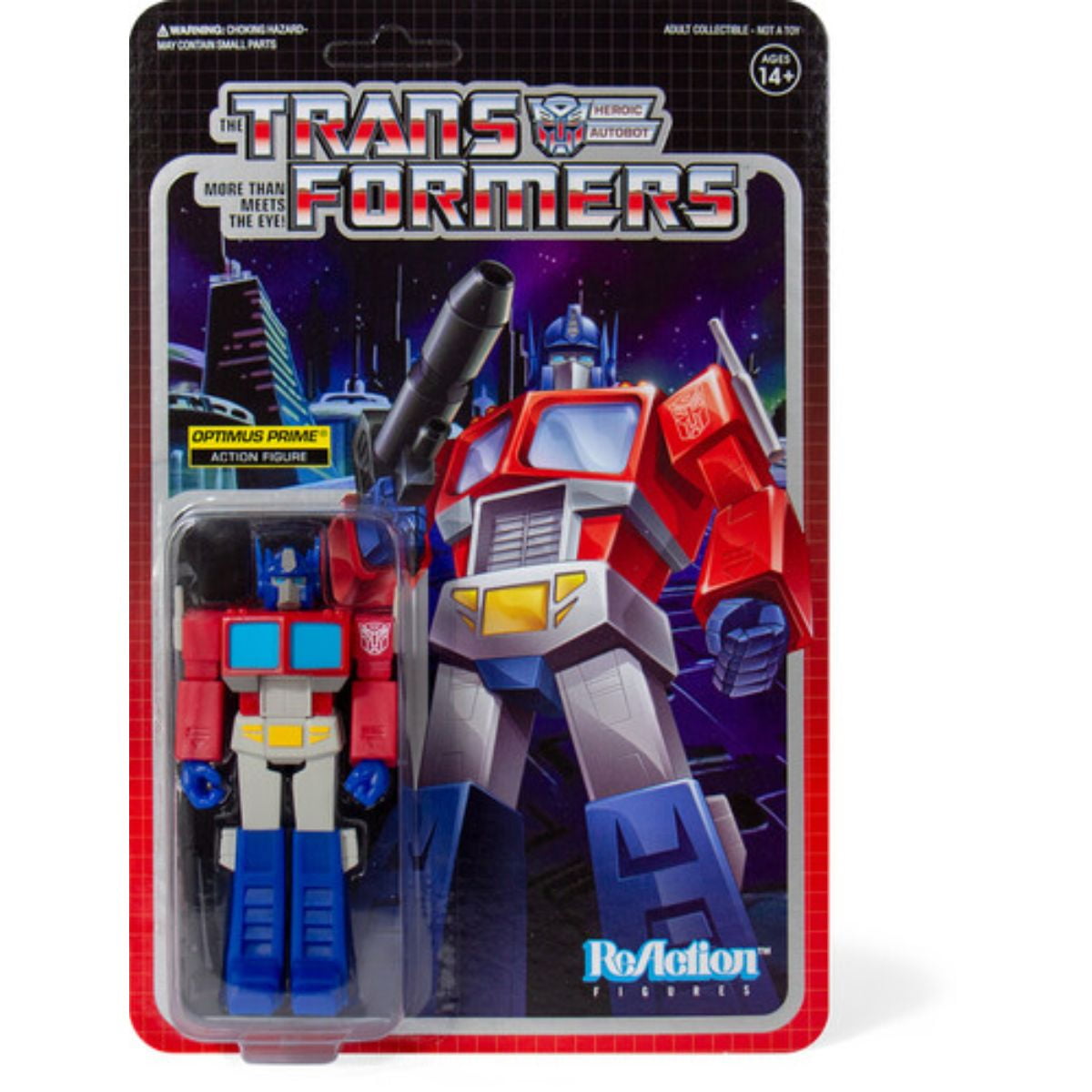 Transformers ReAction Figure - Optimus Prime - Walmart.com